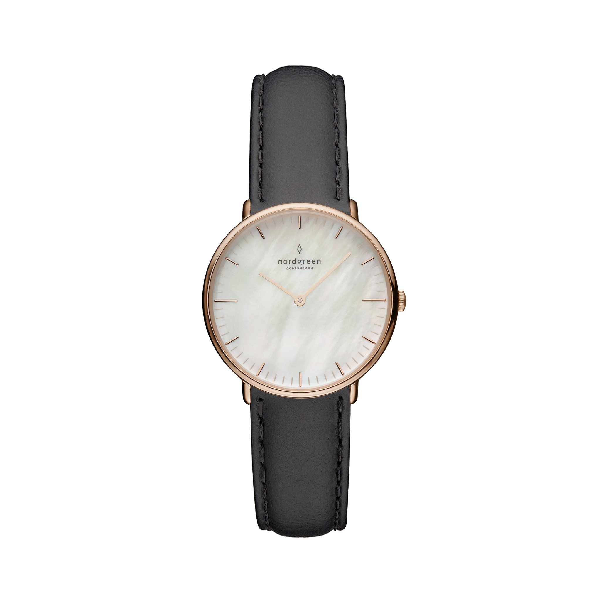 Nordgreen Native 28mm Mother of Pearl Gold Watch
